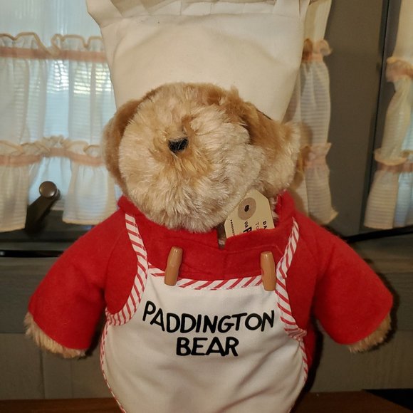 Toys | Paddington Bear Chef By Eden Teddy Bear Stuffed Toy With Chef ...